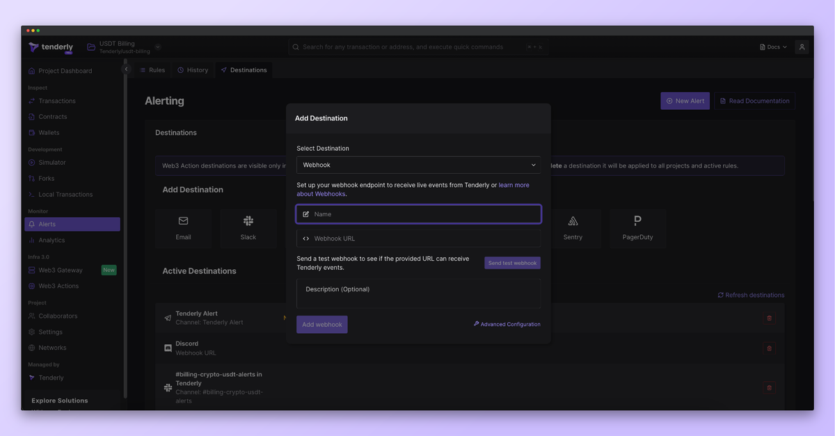 Webhooks As An Alert Destination Released