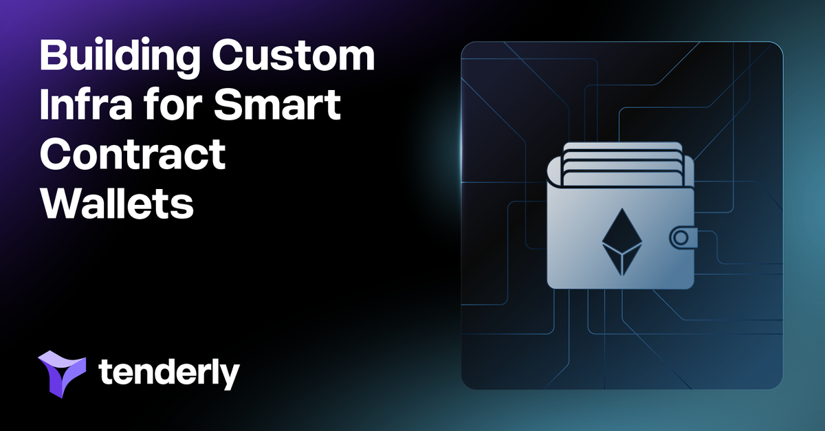 How to Set up the Infra for Smart Contract Wallets
