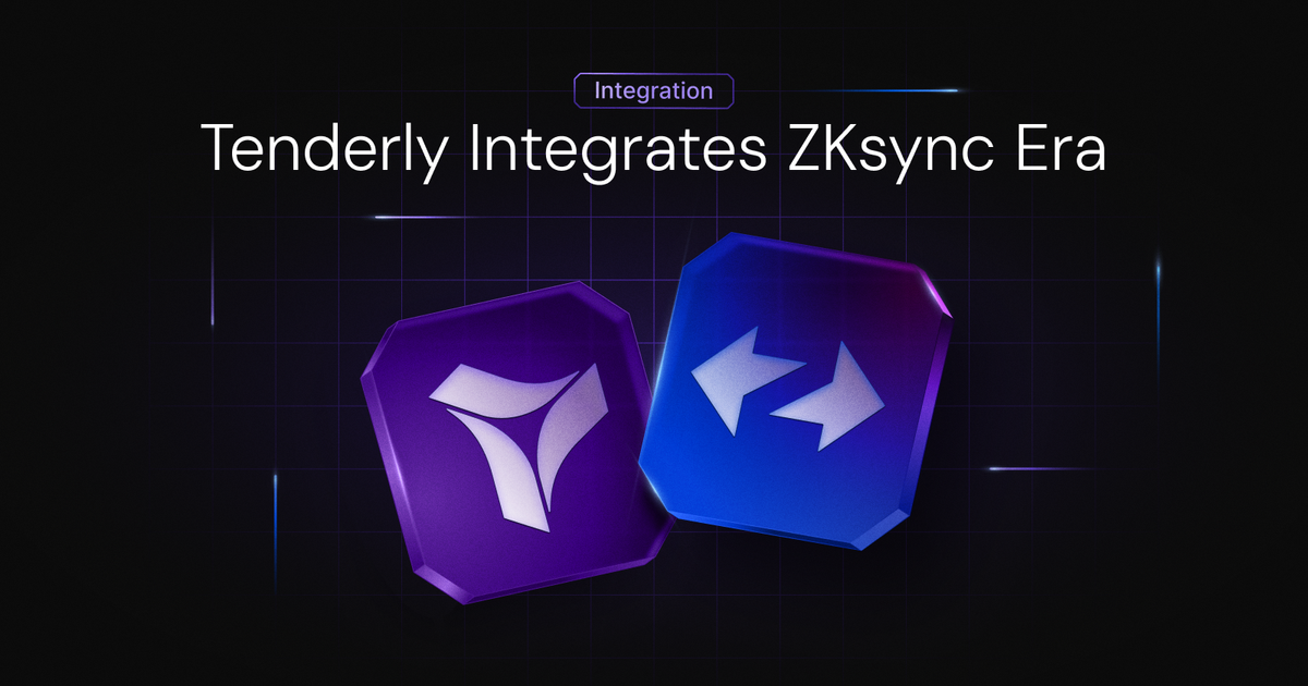 Tenderly Integrates ZKsync Era, the Leading ZK Rollup